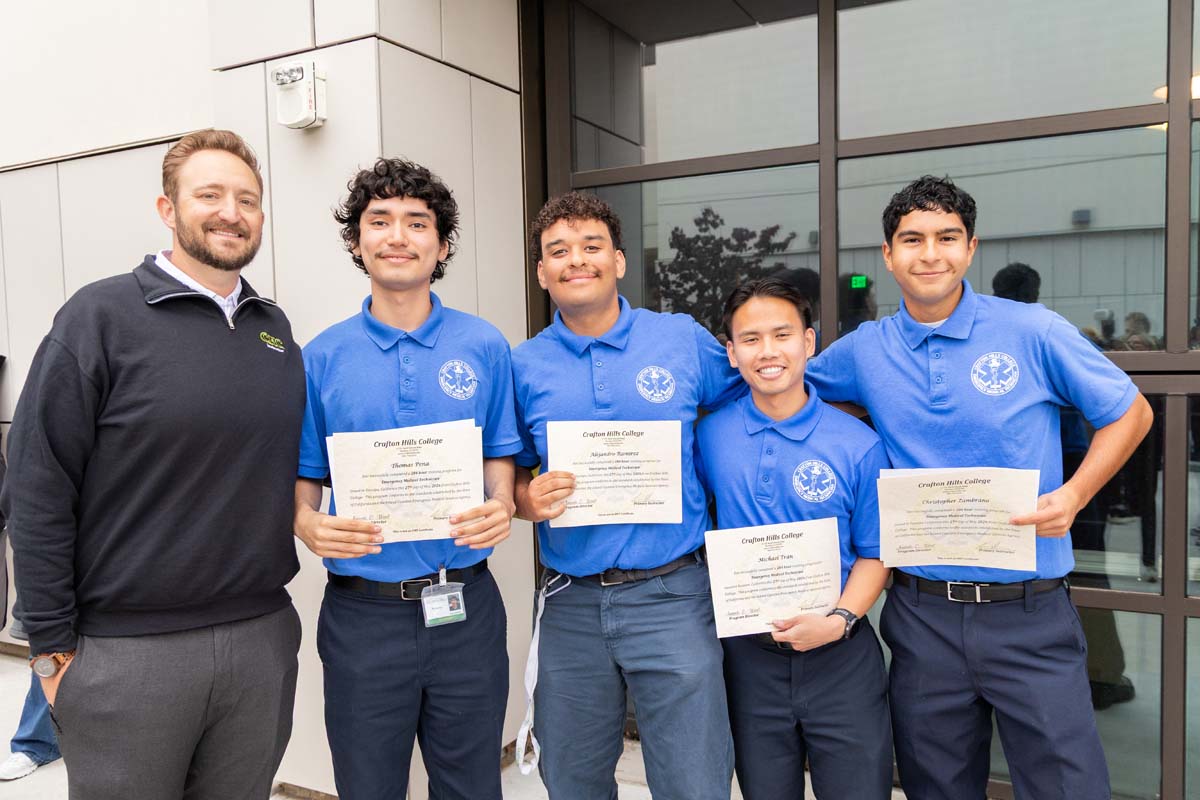 EMT Graduation - Crafton Hills College